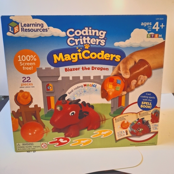 Toys | Learning Resources Coding Critters Magicoders Blaze The Dragon | Poshmark